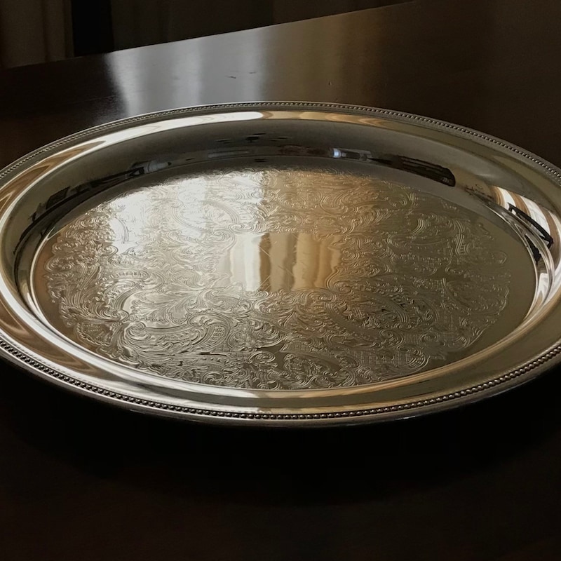 Oneida Silverplate Trays - Etsy