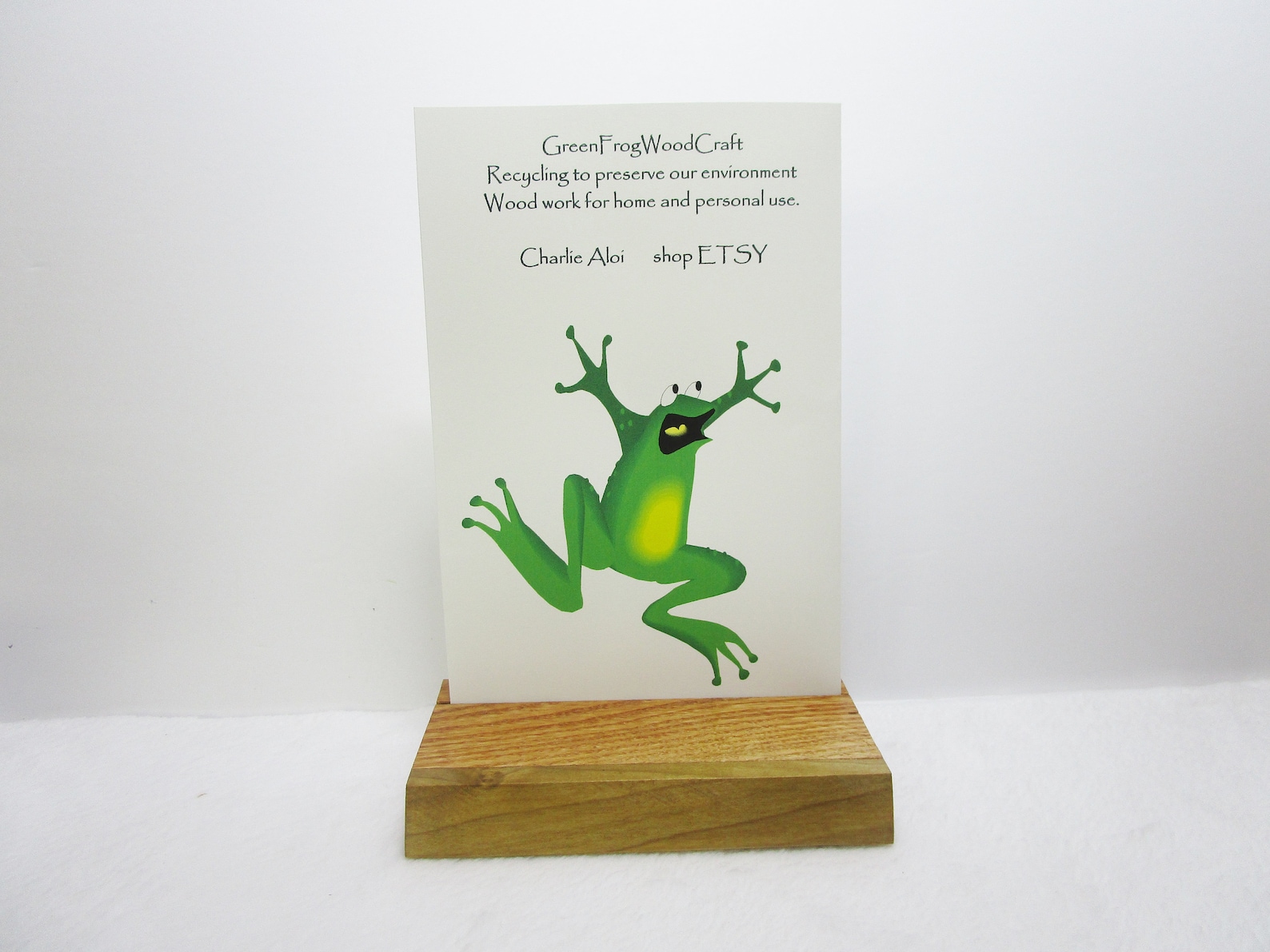 Photo Stand Hardwood Display Standwedding Table Name Stand - Etsy