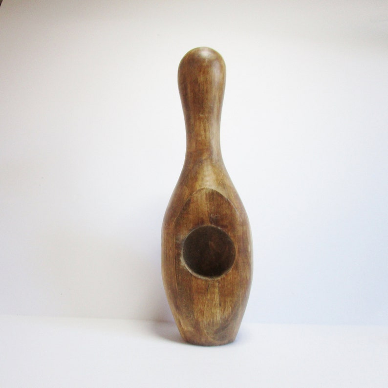 Bowling Pin Clock, Walnut Clock, Pine Clock, Maple Clock, Gift Clock ...