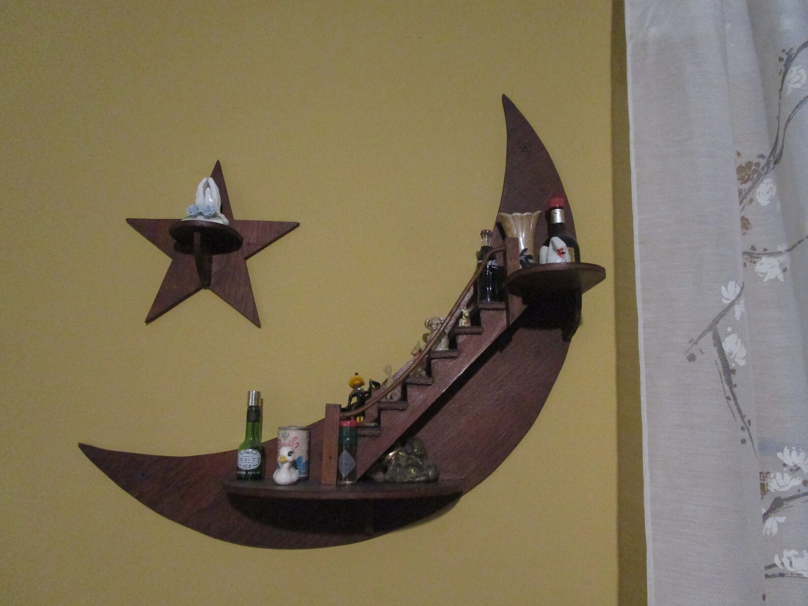 Moon and Star Shelf - Etsy