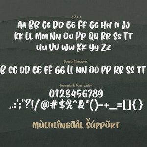 Mique Font, Procreate Font, Cute Font, Display Font, Poster Font ...