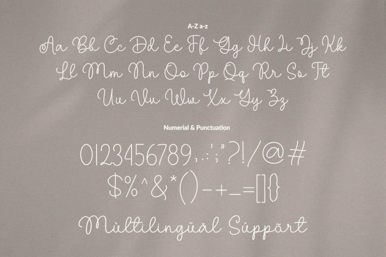 Single Line Font Monoline Font Cutting Font Signature Font - Etsy