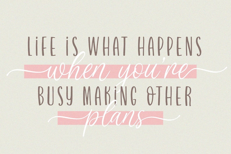 Long Tails Font Cursive Font Swoosh Cricut Procreate Font | Etsy