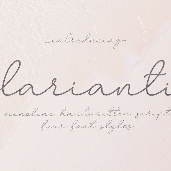 Thin Block Font - Etsy