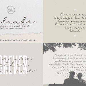 SINGLE LINE FONT, Sketch Font, Font Bundle, Cutting Font, Cricut Font ...