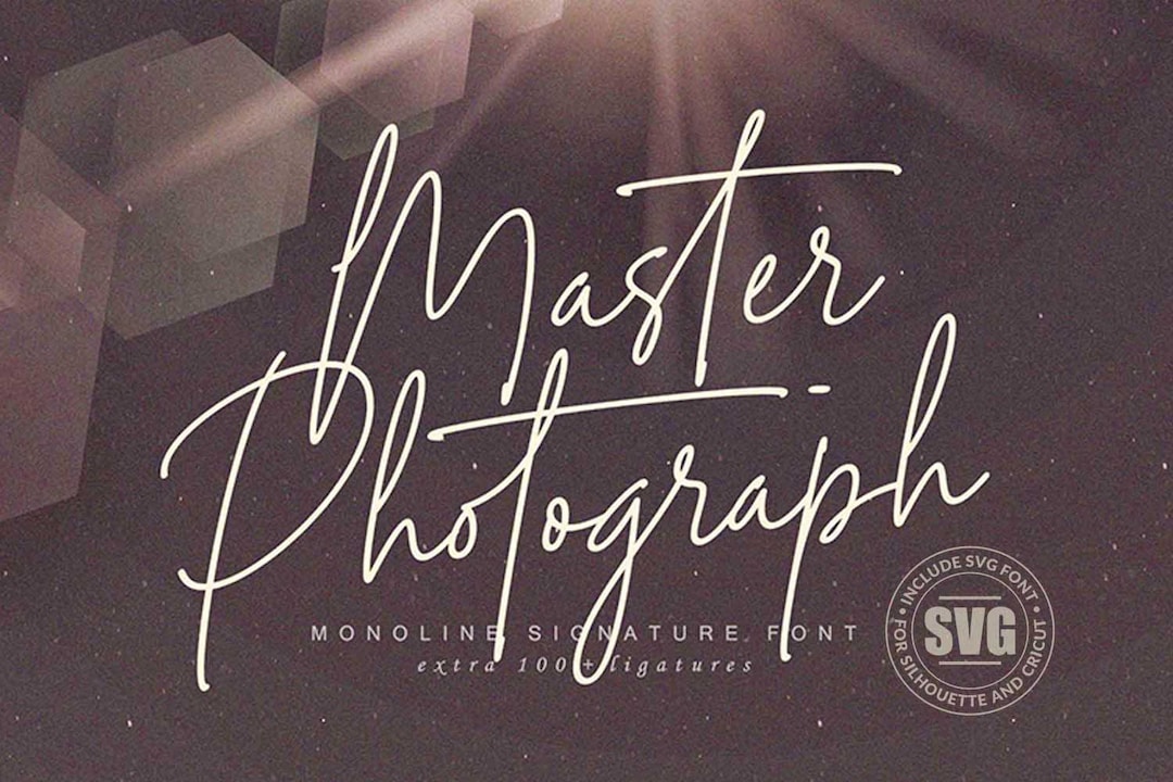 Signature Font, Cursive Font, Monoline Font, Commercial Use Font, Thin ...