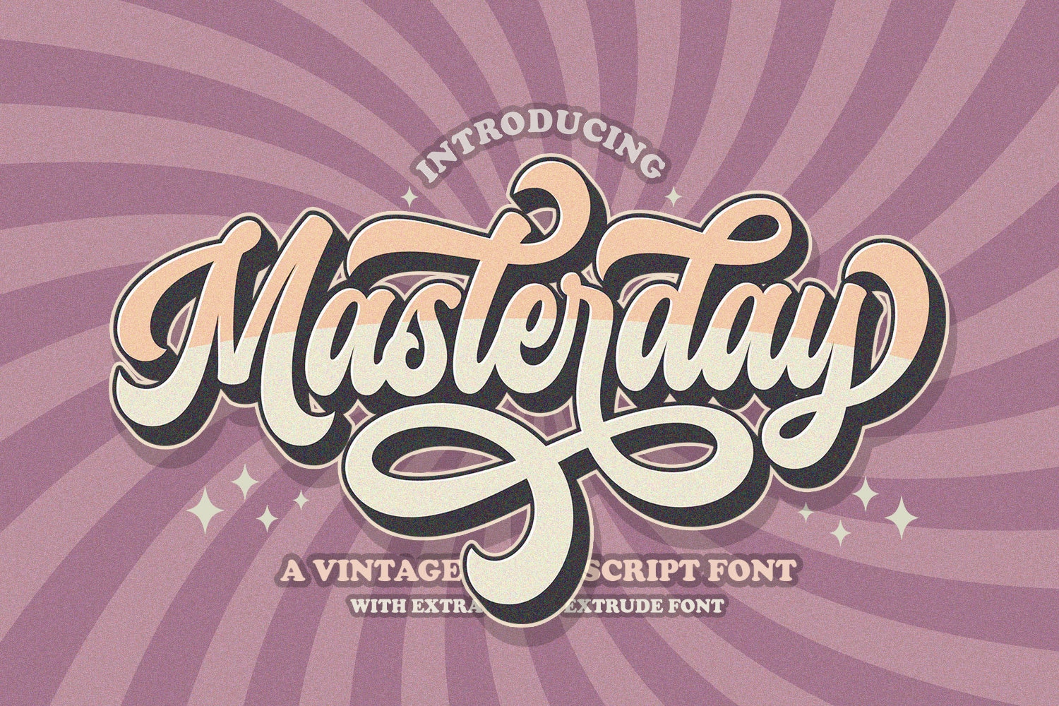 Buy Retro Font Vintage Font Groovy Font Holiday Font 70s Font Classic Font Old Font Lettering 