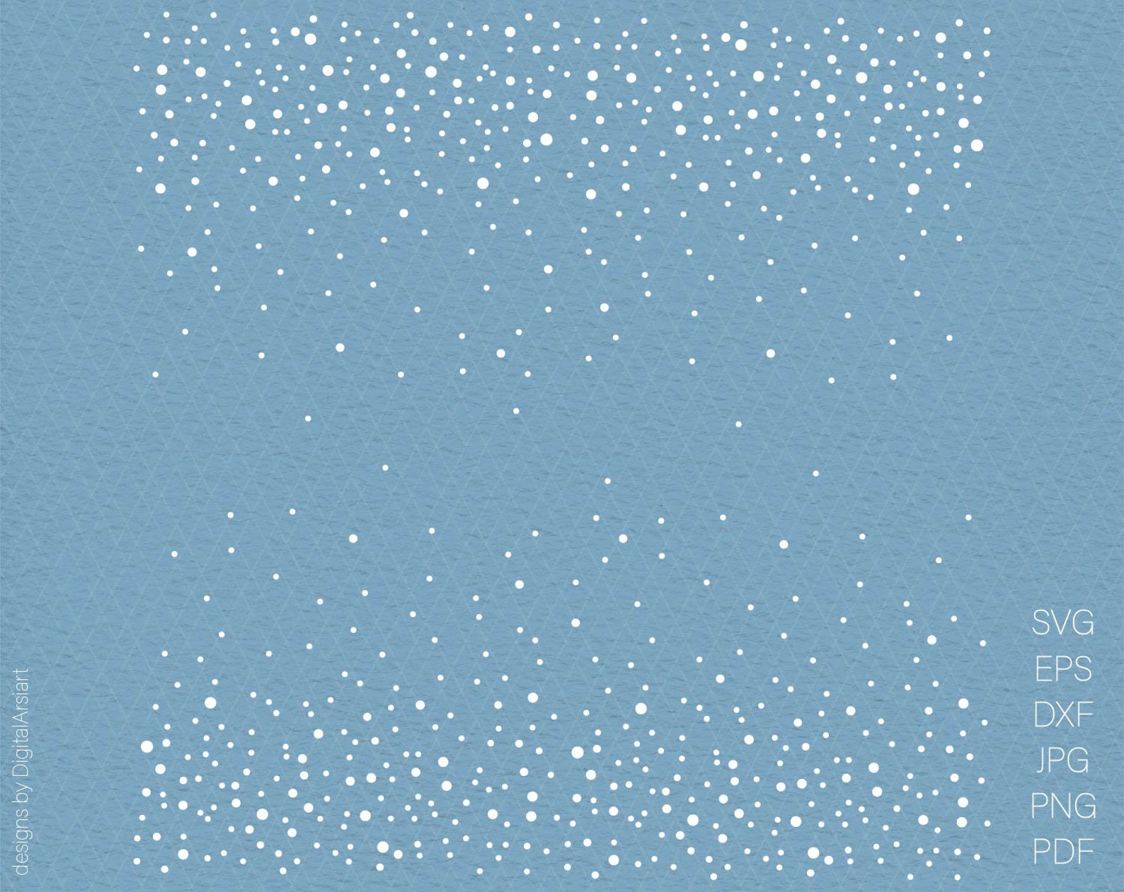 Snow Pattern Snow Svg Background Christmas Svg Falling Snow | Etsy