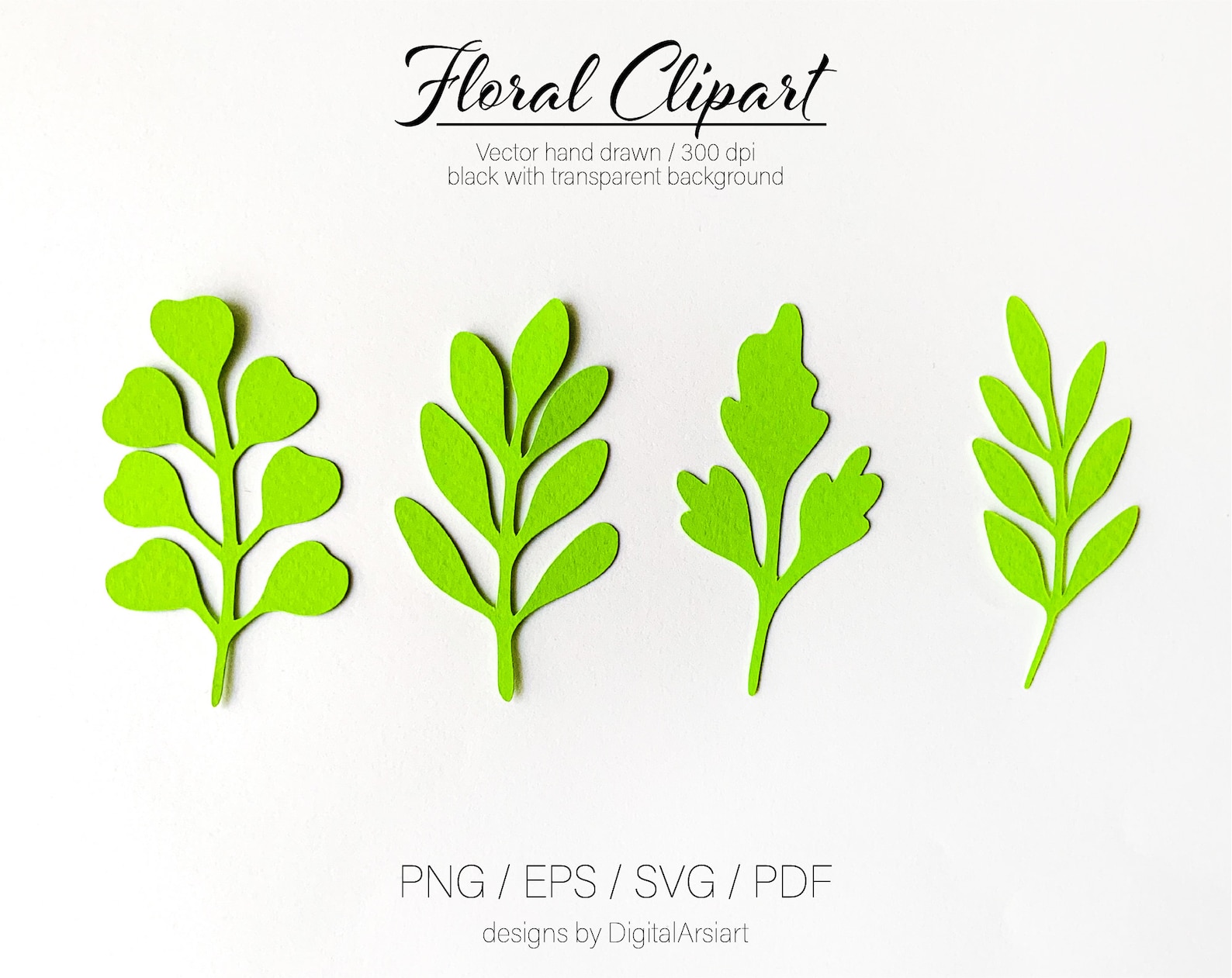 Rama svg hoja svg archivo Papel deja svg archivo de corte - Etsy México