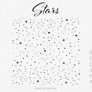 Stars Background Svg Stars Svg Star Svg Star Cut Files Galaxy - Etsy