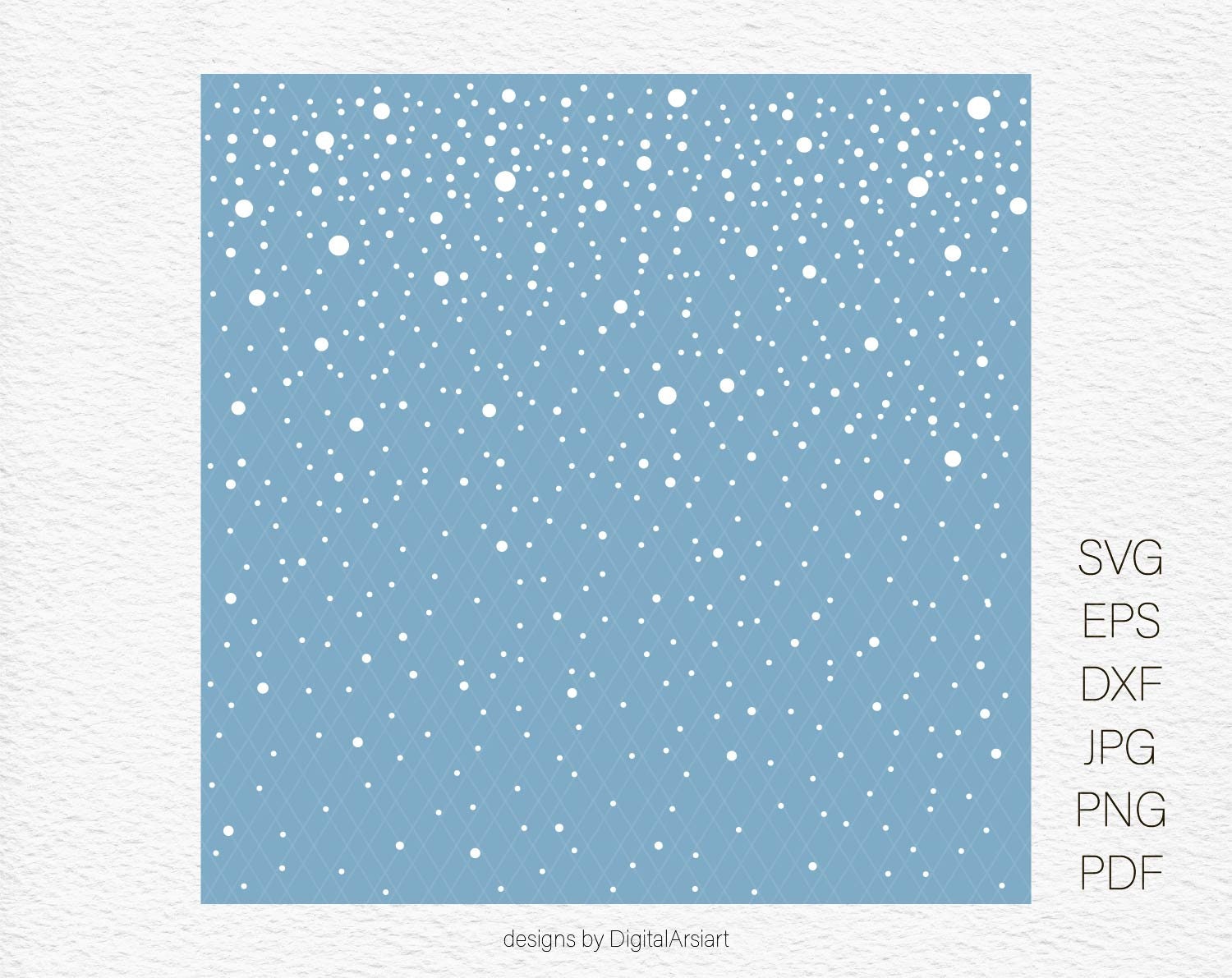 Snow Svg Snow Background Snow Pattern Snow Cut File Christmas - Etsy