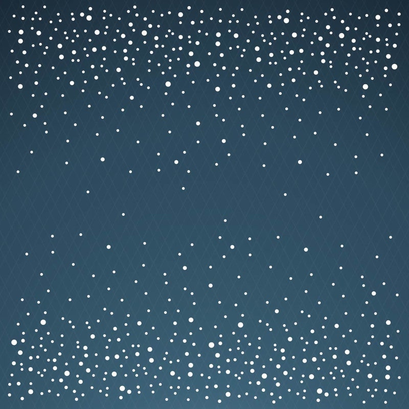 Falling Snow Svg - Etsy