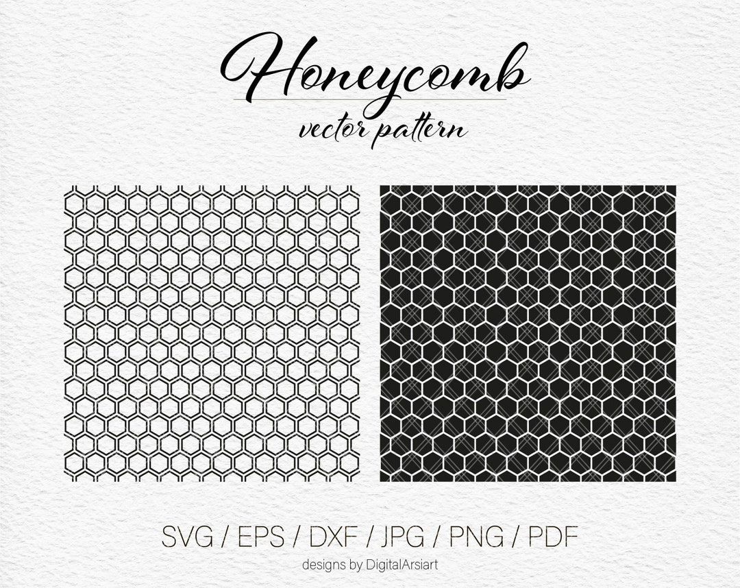 Honeycomb Pattern SVG Honeycomb Svg Honey Svg Cut File Svg Files for ...