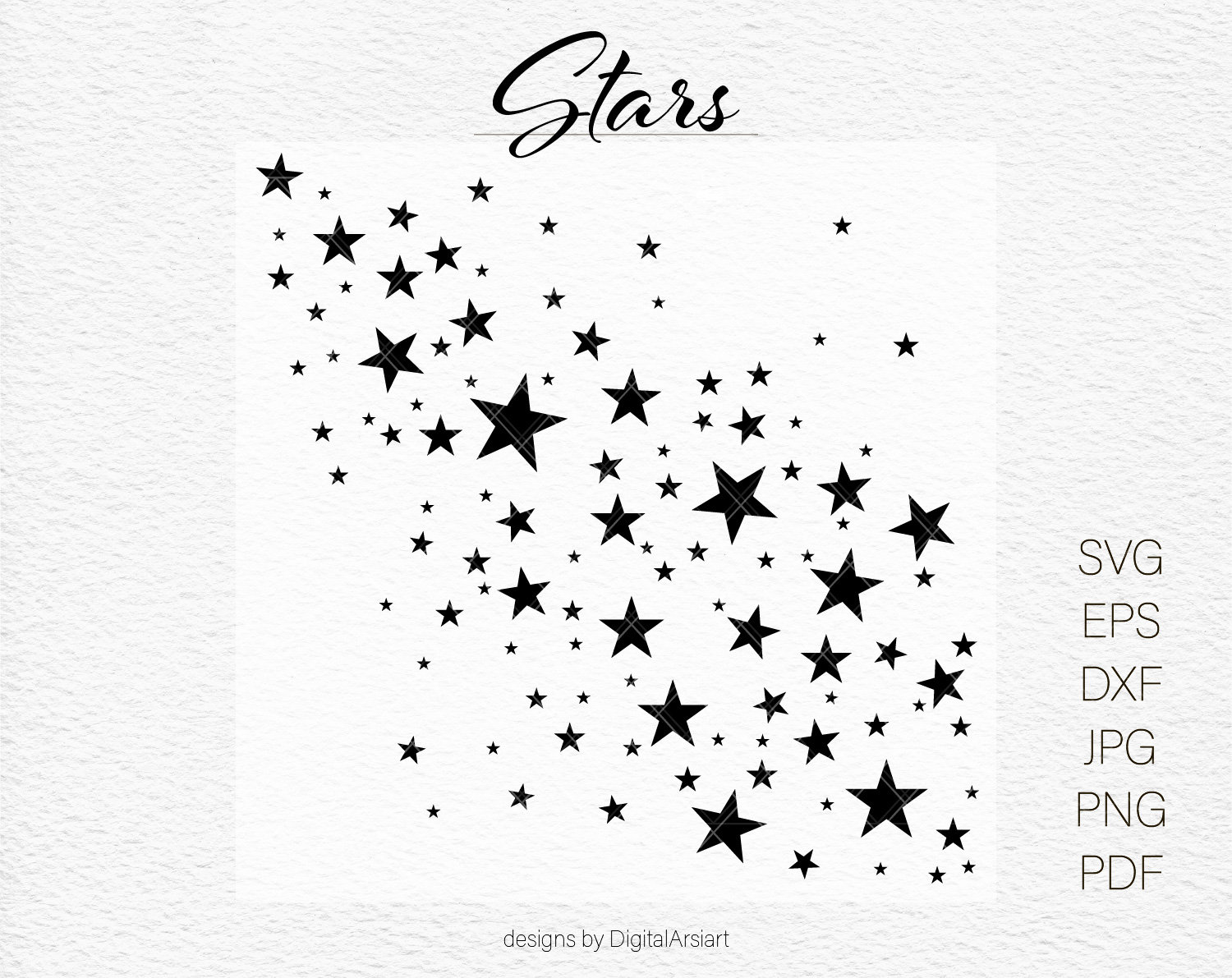 Embellishments Paper, Party & Kids Stars svg Star svg Stars background svg Silhouette Star cut ...