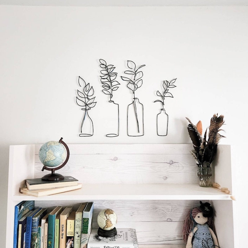 Metal Wire Art - Etsy