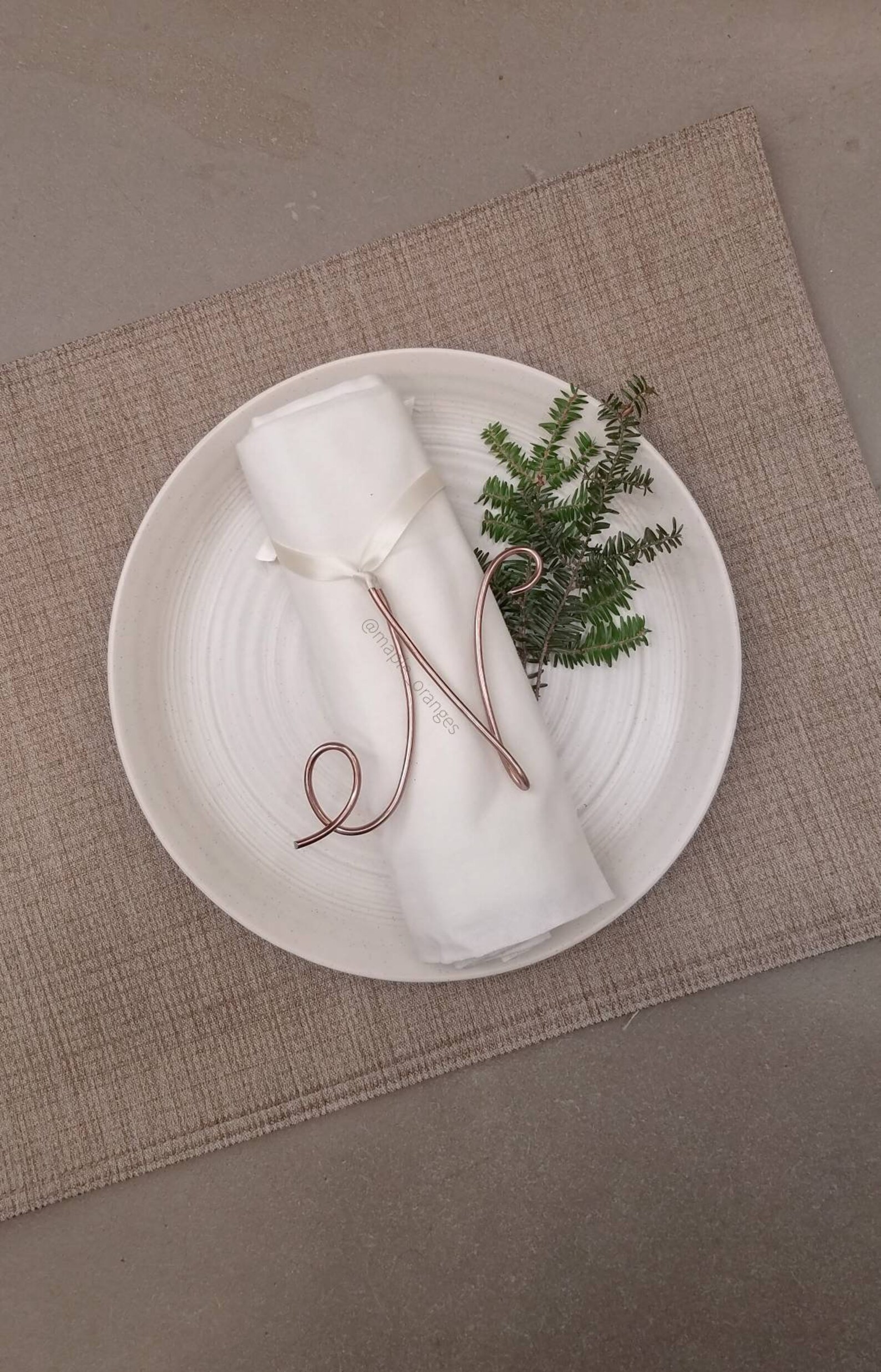 Wire Initial Gift Tag Letter Gift Tag Personalized Gift | Etsy