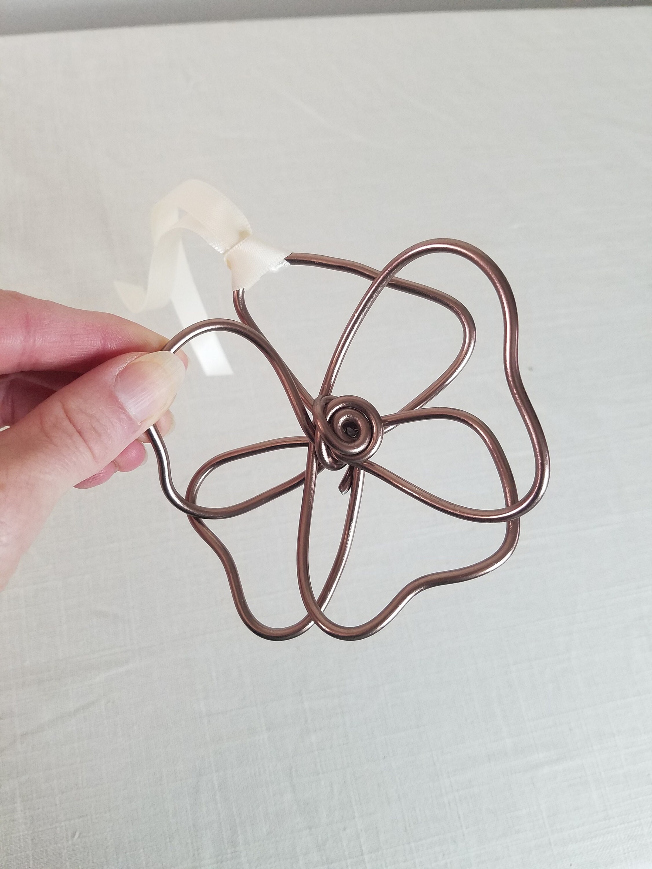 Poppy Flower Wire Art Handmade wire Flower Poppy Ornament - Etsy