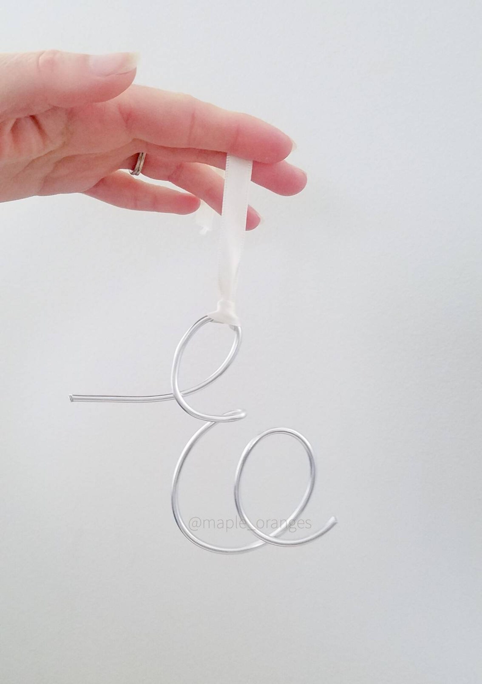 Wire Stocking Tag Personalized Name Tag Stocking Name Tag - Etsy