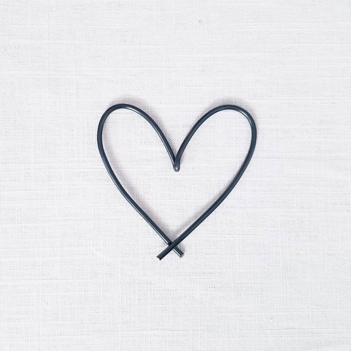 Wire Heart Add on to Any Order wire Wall Art Shelf Decor - Etsy