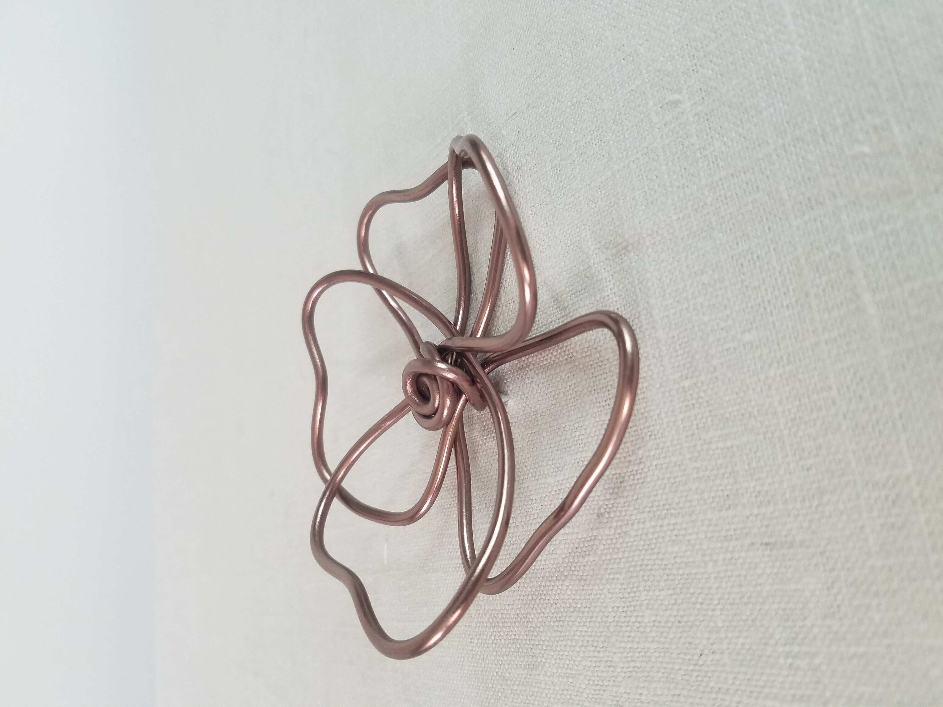 Poppy Flower Wire Art Handmade wire Flower Poppy Ornament - Etsy