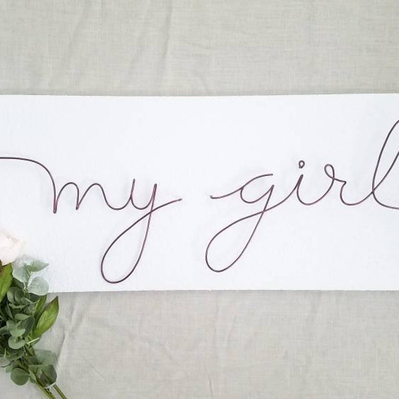 Girl Signs - Etsy