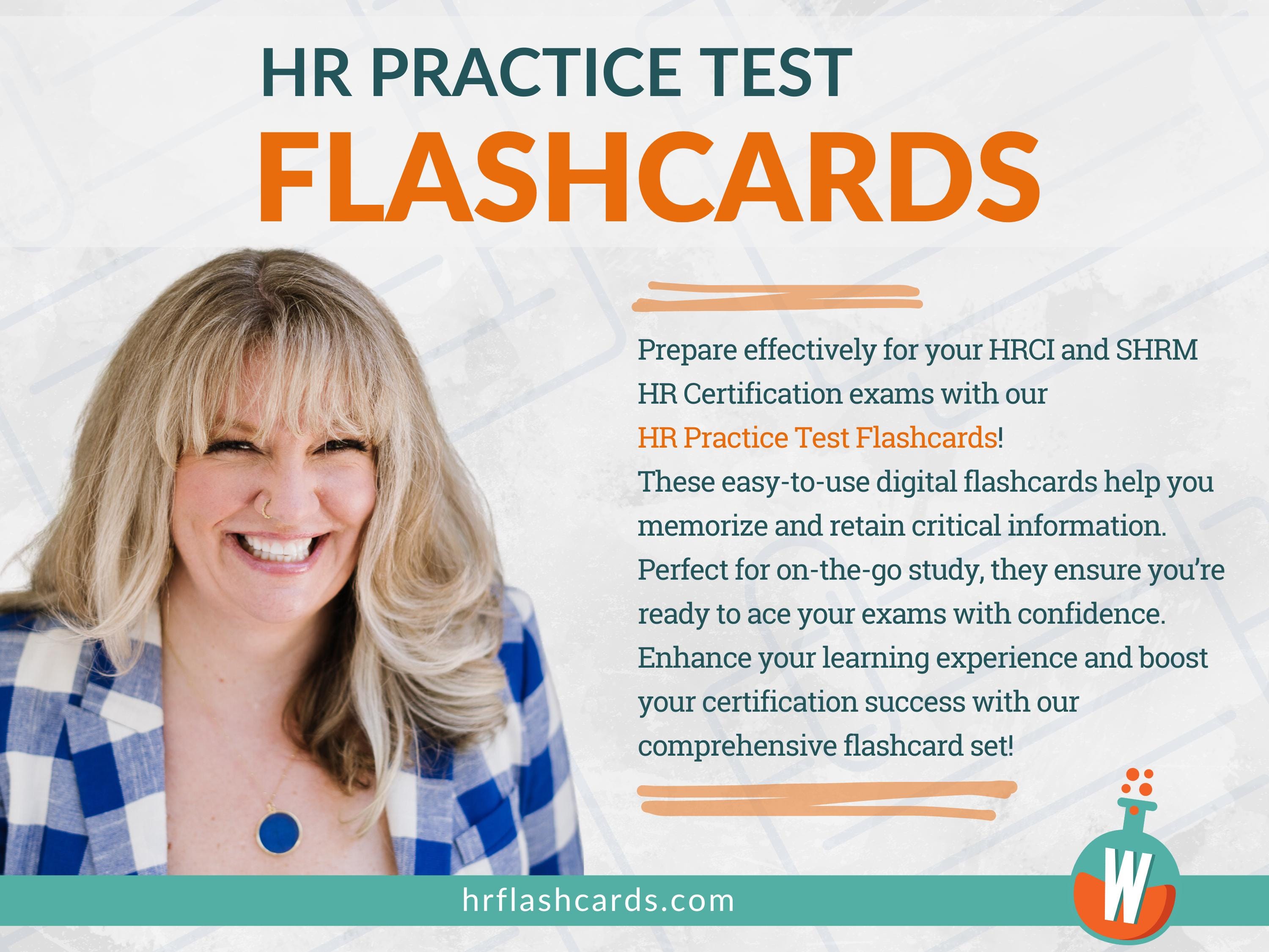 HR Practice Test Flashcards - Etsy