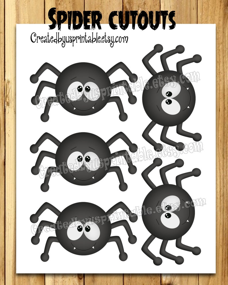 Pin the Spider on the Web Game INSTANT Download Halloween | Etsy