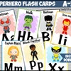 Superhero Alphabet Printable Letters | Hero-themed ABC | Kids Learning ...