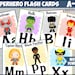 Superhero Printable Alphabet Flashcards ABC Superhero Memory | Etsy