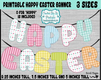 Hoppy Easter Letters - Etsy