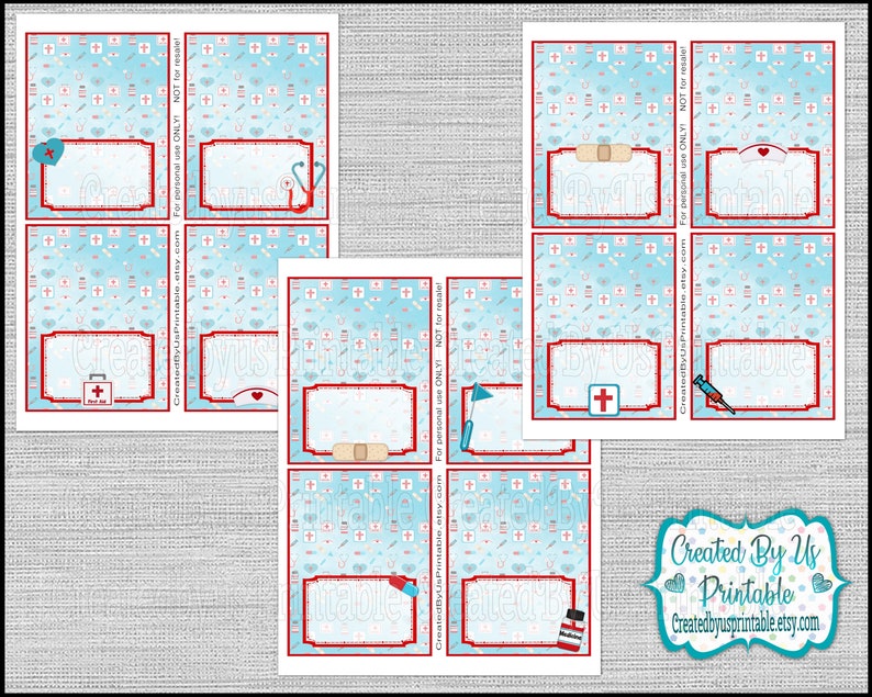 Medical Food Cards Nurse Editable Table Place Cards Nursing - Etsy