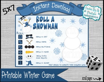 Christmas Roll A Santa Dice Game Christmas Dice Game Family - Etsy