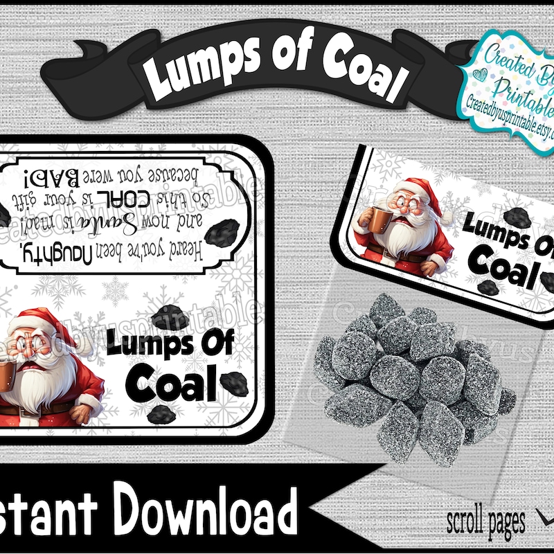 Lump of Coal - Etsy