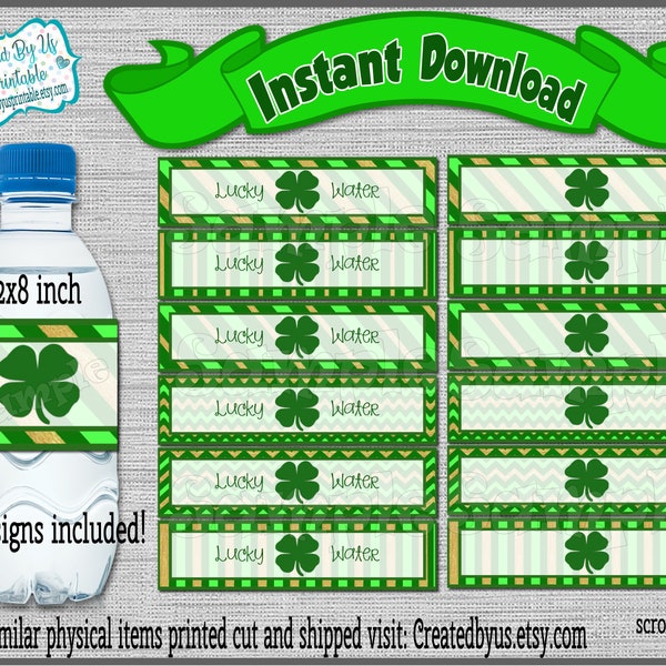 Shamrock Baby Bottle - Etsy