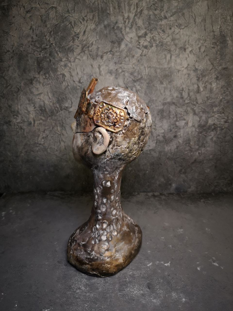 Unusual Bust Vintage Sculpture Fantasy Art Creative Bust New Modern Art ...