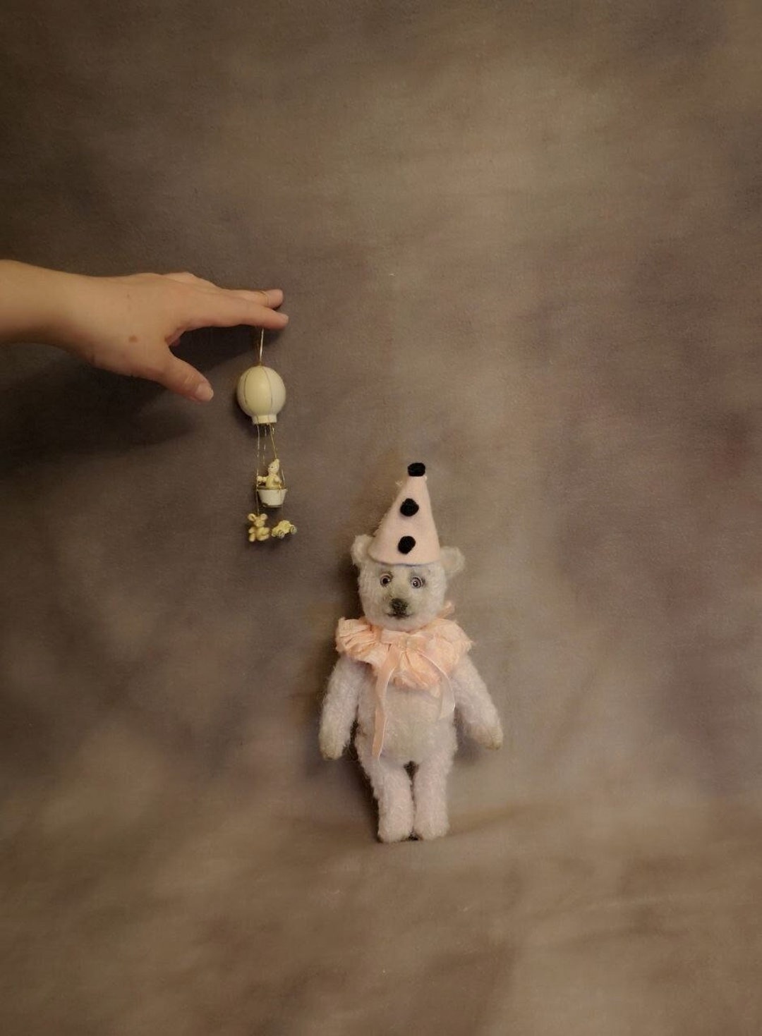 Teddy Bear From Europe Teddy Bear in a Beanie Cute Teddy Bear Pink ...