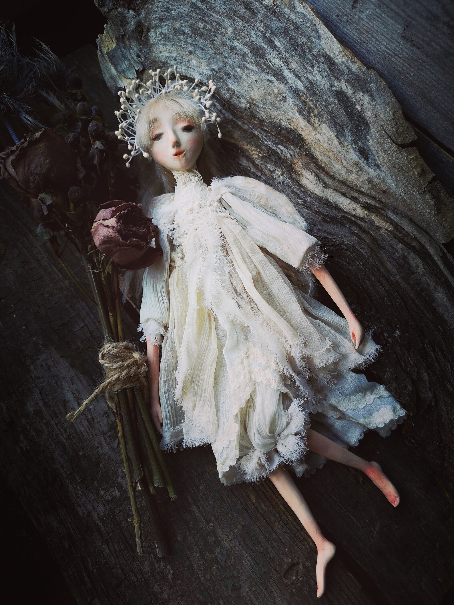 Magic Angel Doll Angel Angel Textile Soft Sculpture Handmade | Etsy