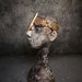 Unusual Bust Vintage Sculpture Fantasy Art Creative Bust New Modern Art ...