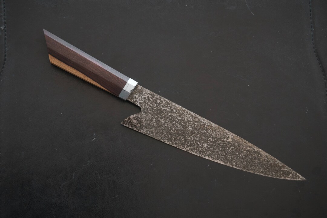 Hand-forged Artisan Chef Knife: Handmade Western Chef Knife - Etsy