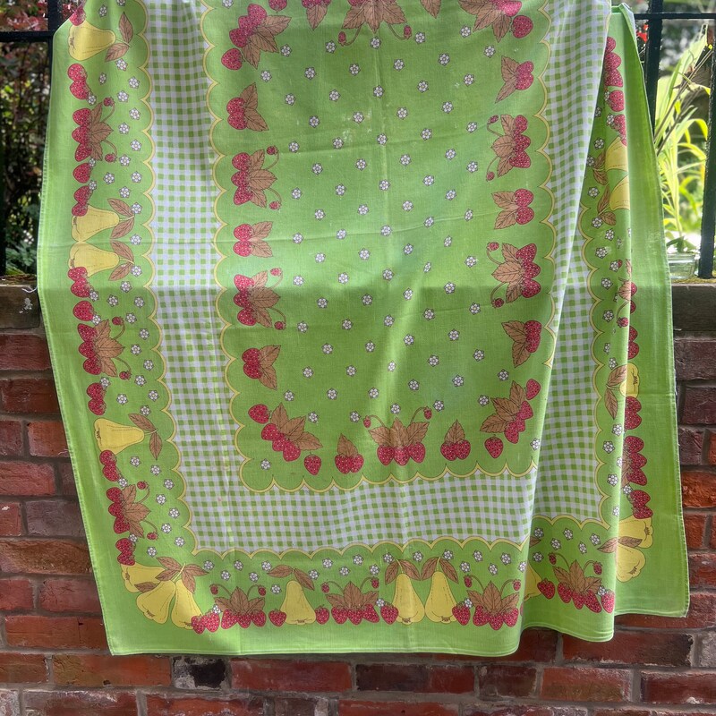 Retro Tablecloths - Etsy