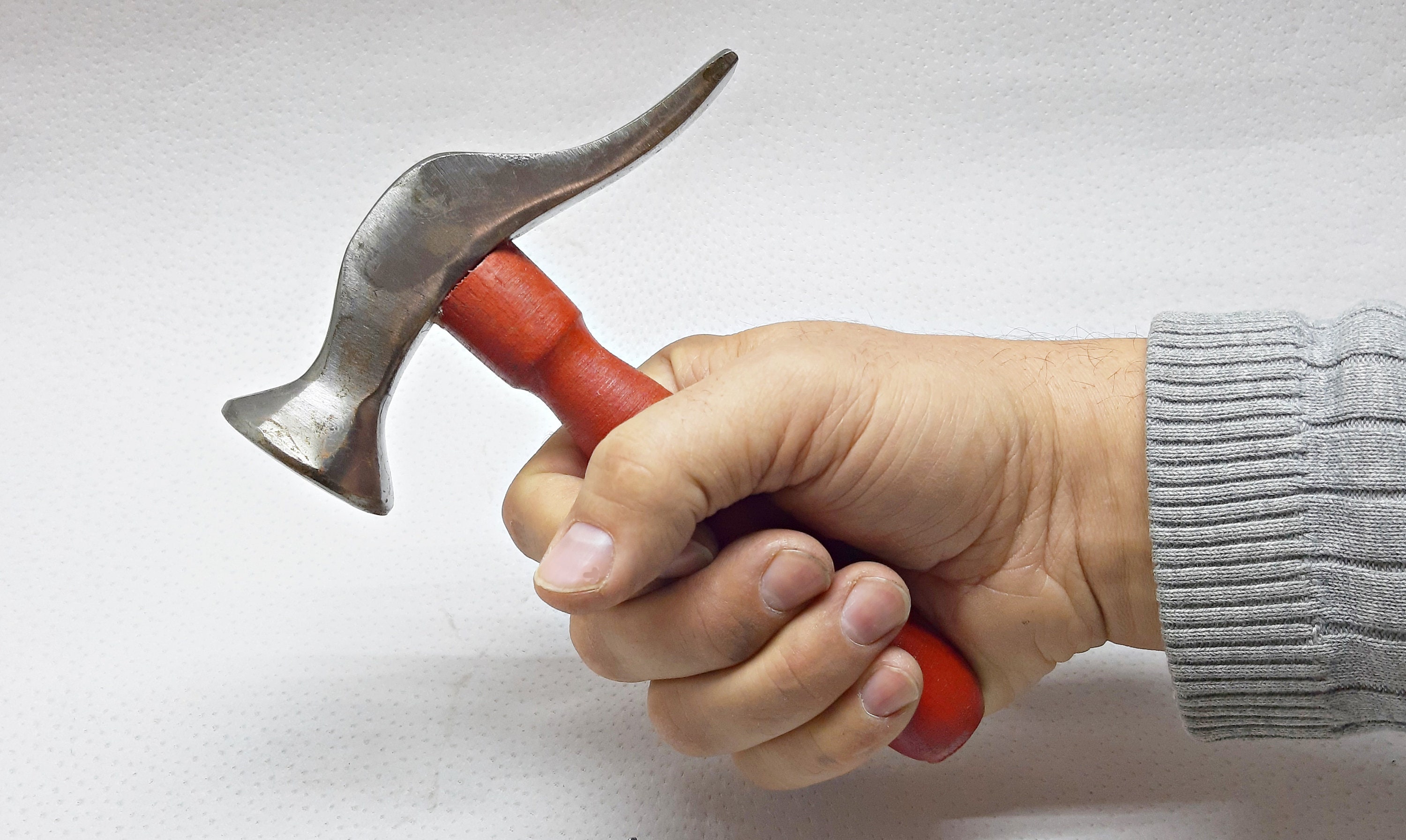 Steel Cobbler Hammer, Leatherwork Shoemaking Tool - Etsy