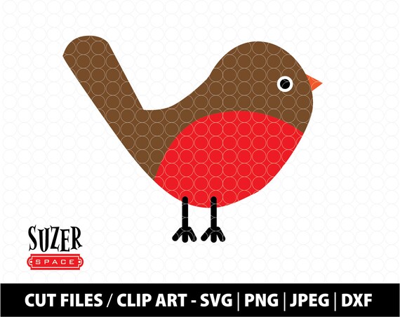 cutting files instant download robin cut file robin png christmas svg ...