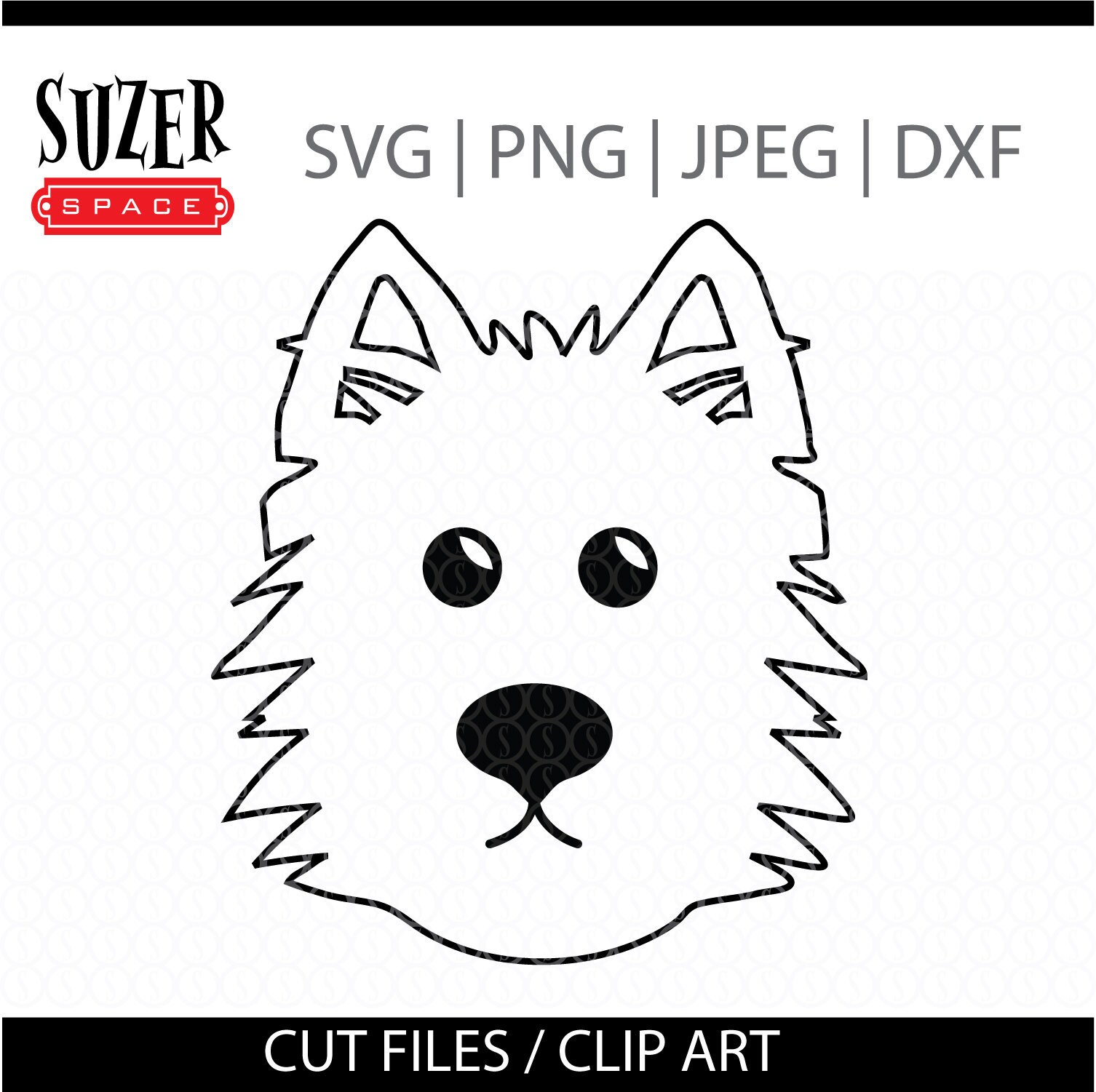 West Highland White Terrier Svg Westie SVG Westie Head Cutting - Etsy