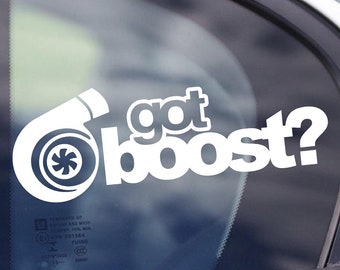 Got Boost Sticker Vinyl Decal Ecoboost Boosted - Etsy