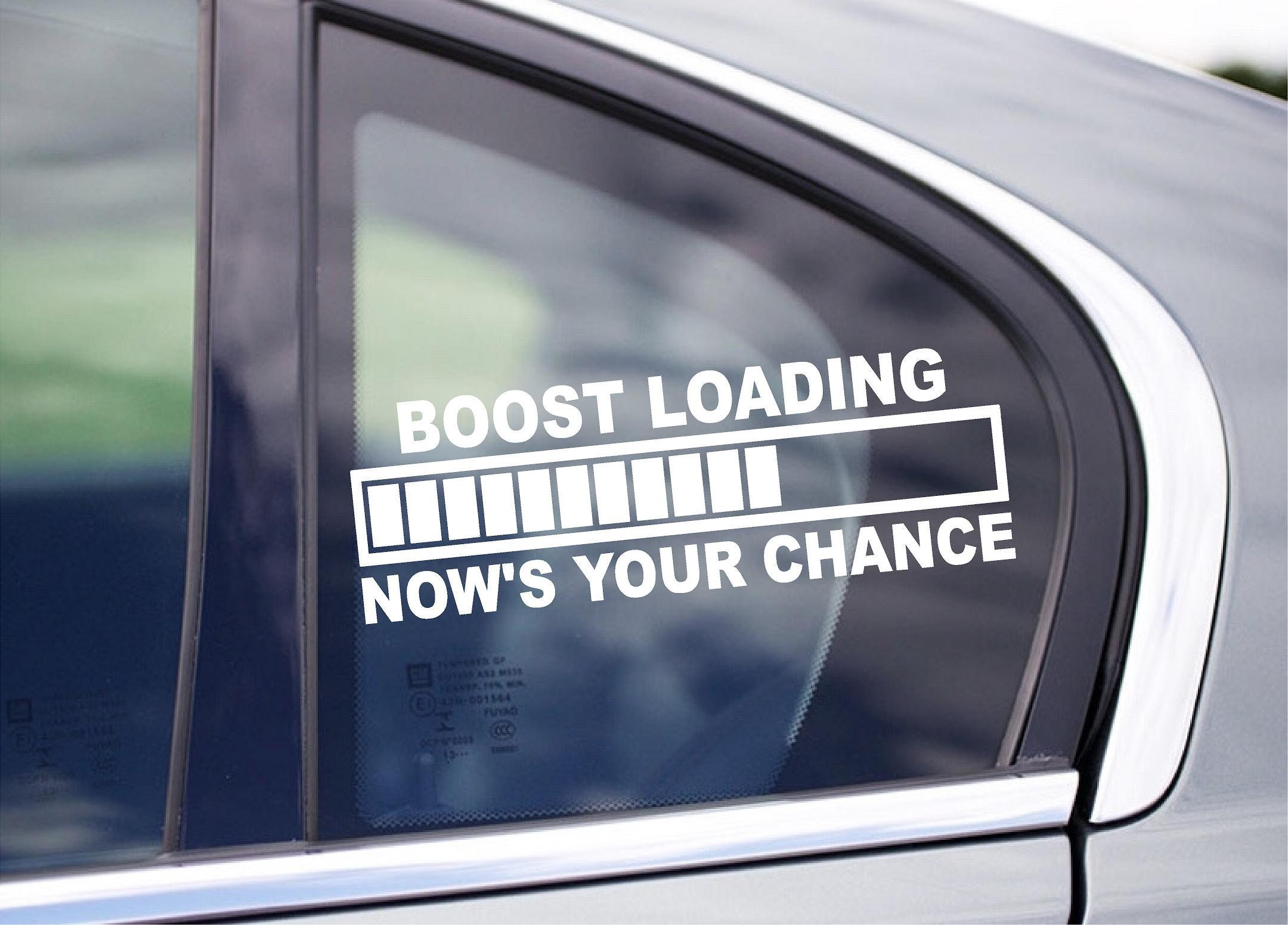 Boost Loading Car Decal - Etsy