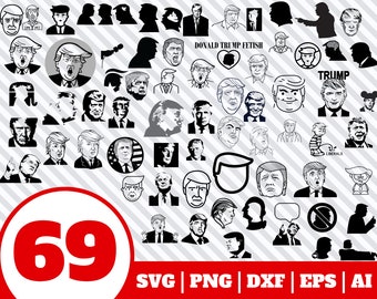 Trump svg | Etsy