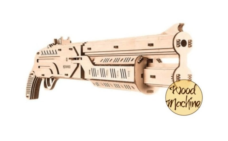 Wooden Toy Shotgun Lasercut (cdr - Dxf - Dwg - Svg -pdf -RDWORKS) - Etsy