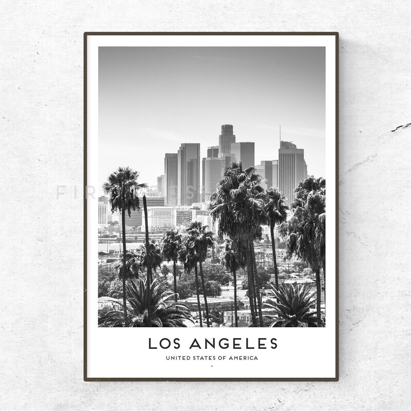 Los Angeles Poster - Etsy