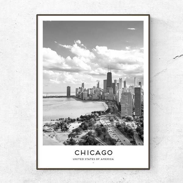 Chicago Poster - Etsy
