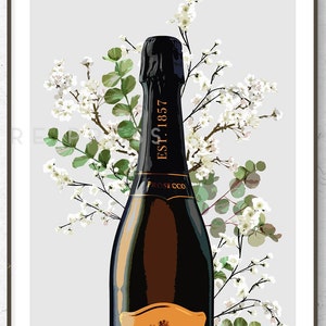 Prosecco Poster / Print / Fashion Poster / Prosecco Wall Art / Kitchen ...